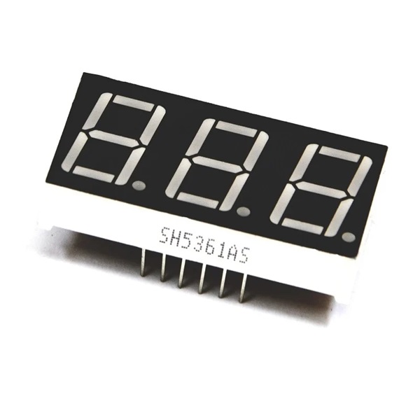 0.56 inch Red 1 Digit 7 Segment LED Display